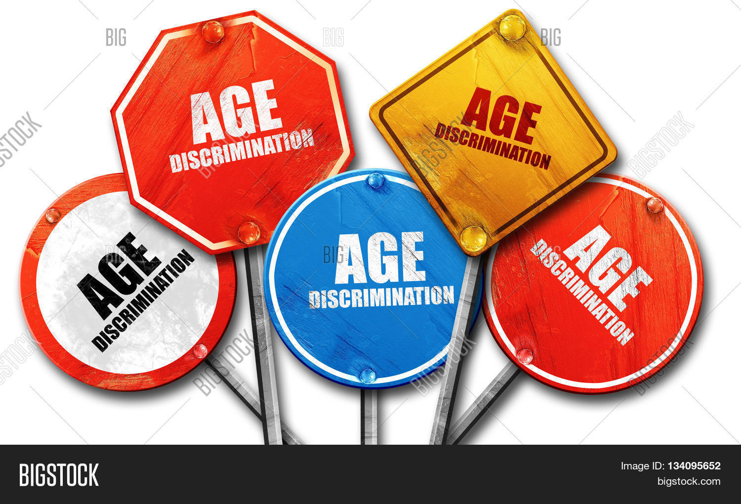 Age Discrimination, 3D Image & Photo (Free Trial) | Bigstock