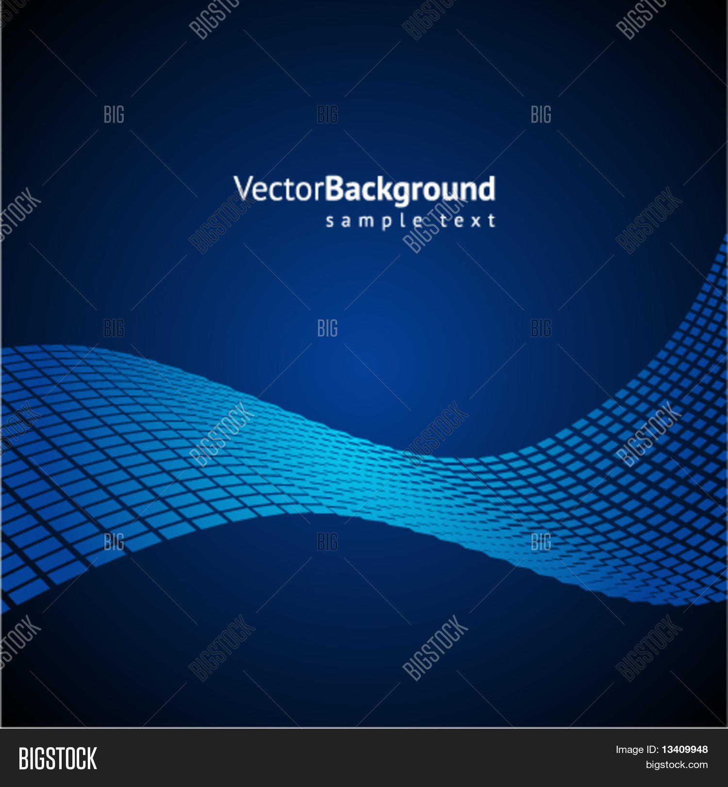 Abstract Wave Vector Vector & Photo (Free Trial) | Bigstock