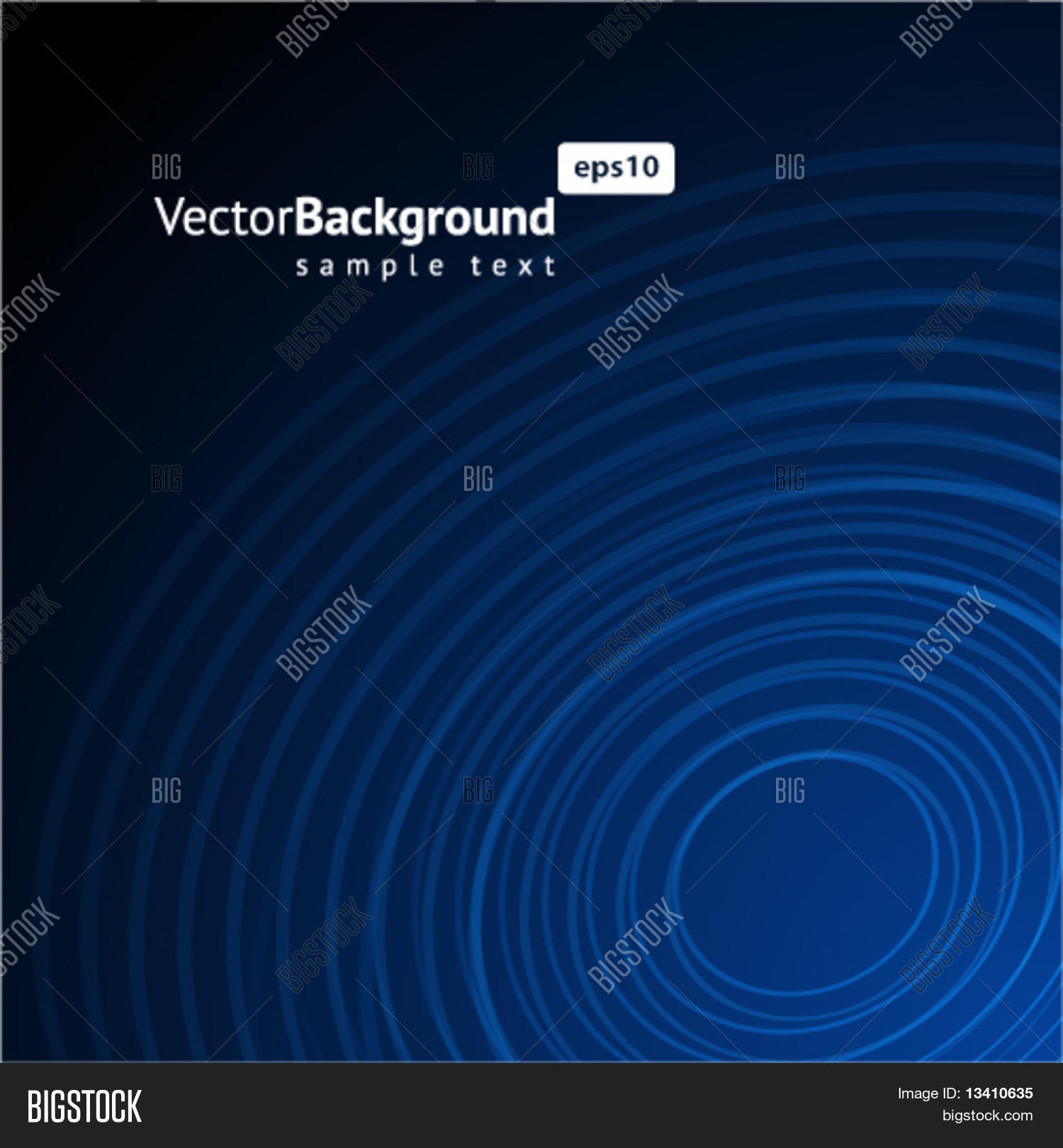 Abstract Blue Radio Vector & Photo (Free Trial) | Bigstock