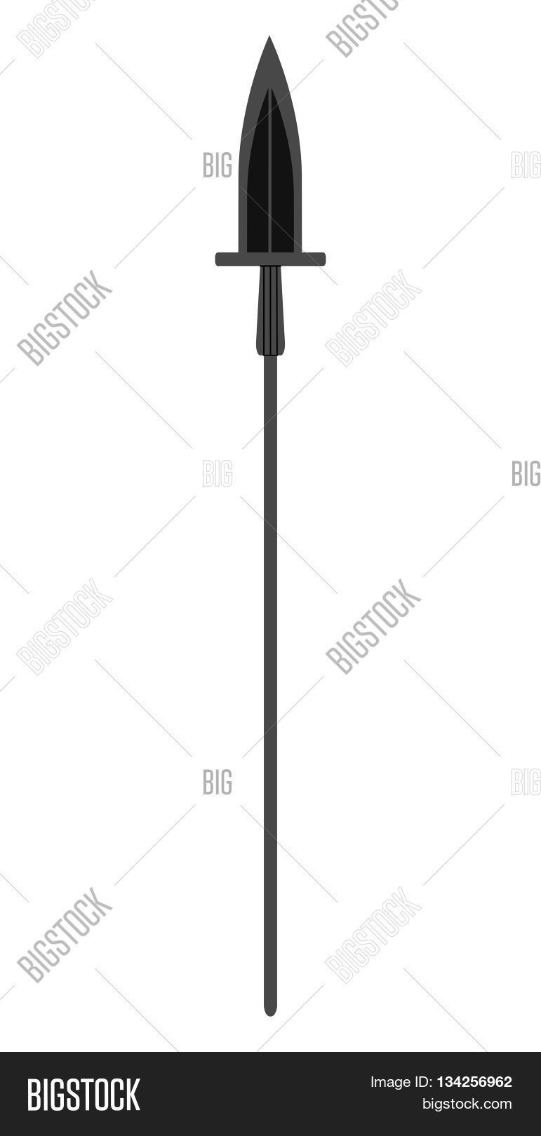 Medieval Lance Weapon Vector & Photo (Free Trial) | Bigstock