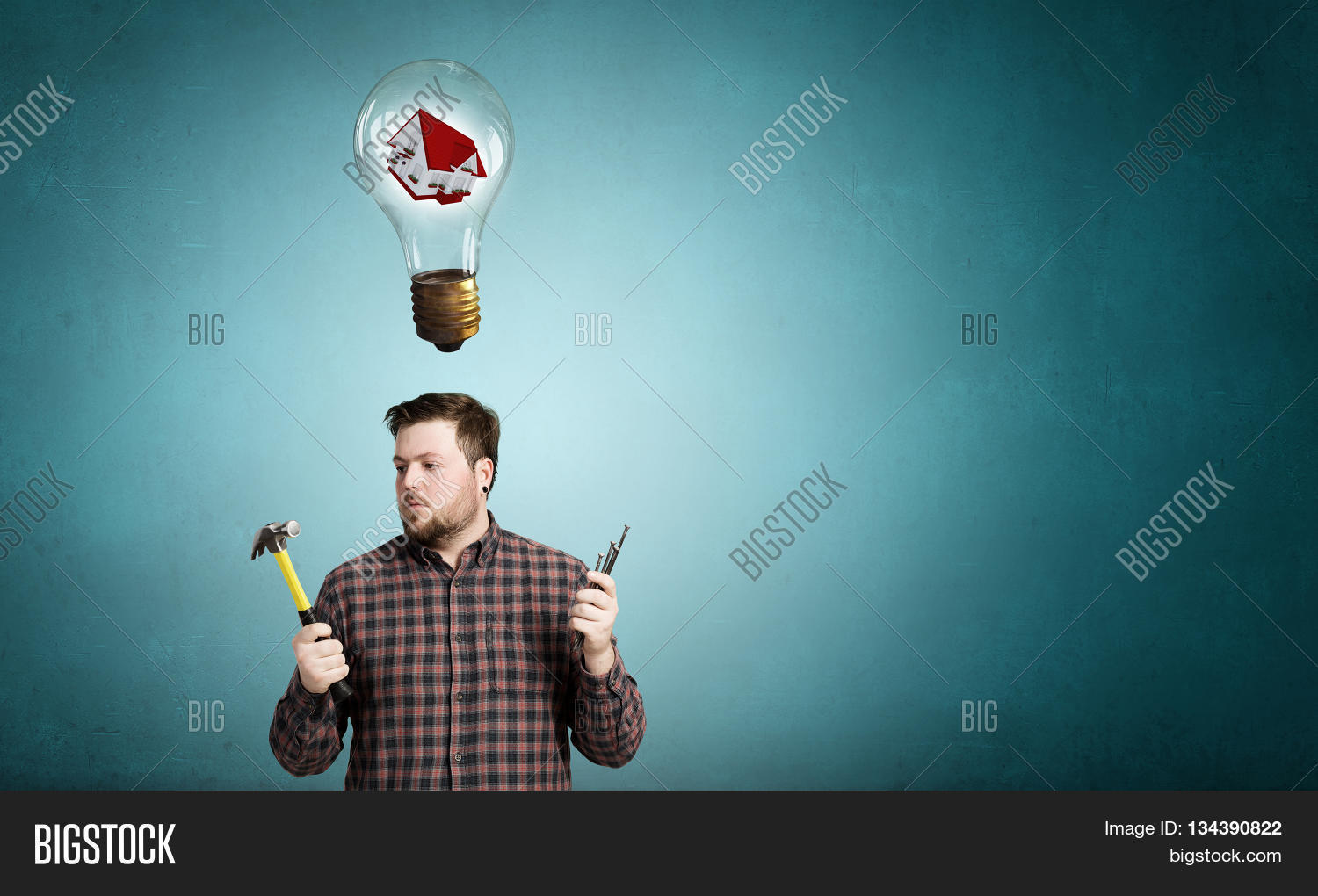 Guy Construction Tools Image & Photo (Free Trial) | Bigstock