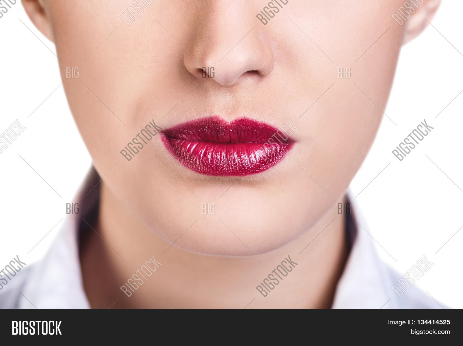 Beautiful Woman Lips Image & Photo (Free Trial) | Bigstock