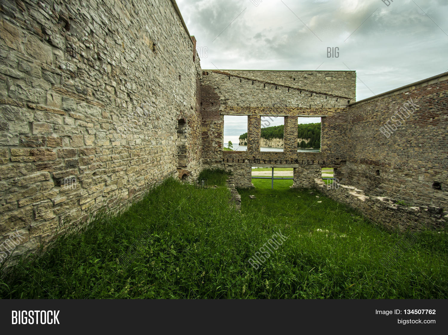 Ruins Fayette Ghost Image & Photo (Free Trial) | Bigstock