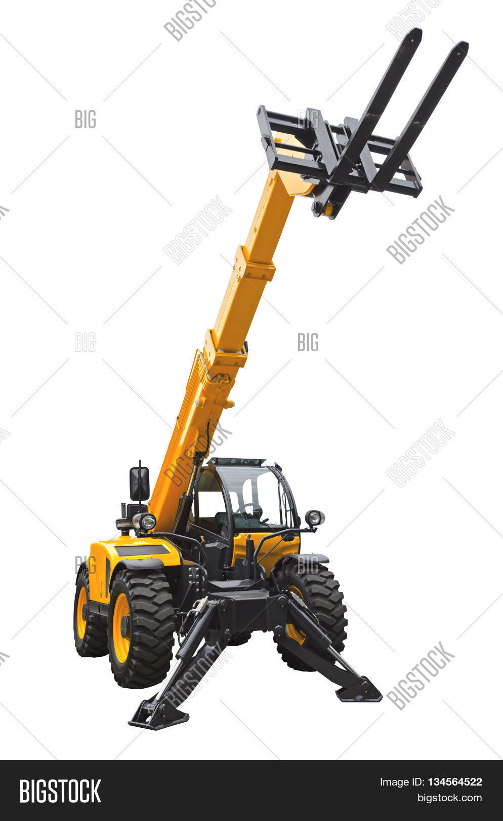 Telescopic Handler Image & Photo (Free Trial) | Bigstock