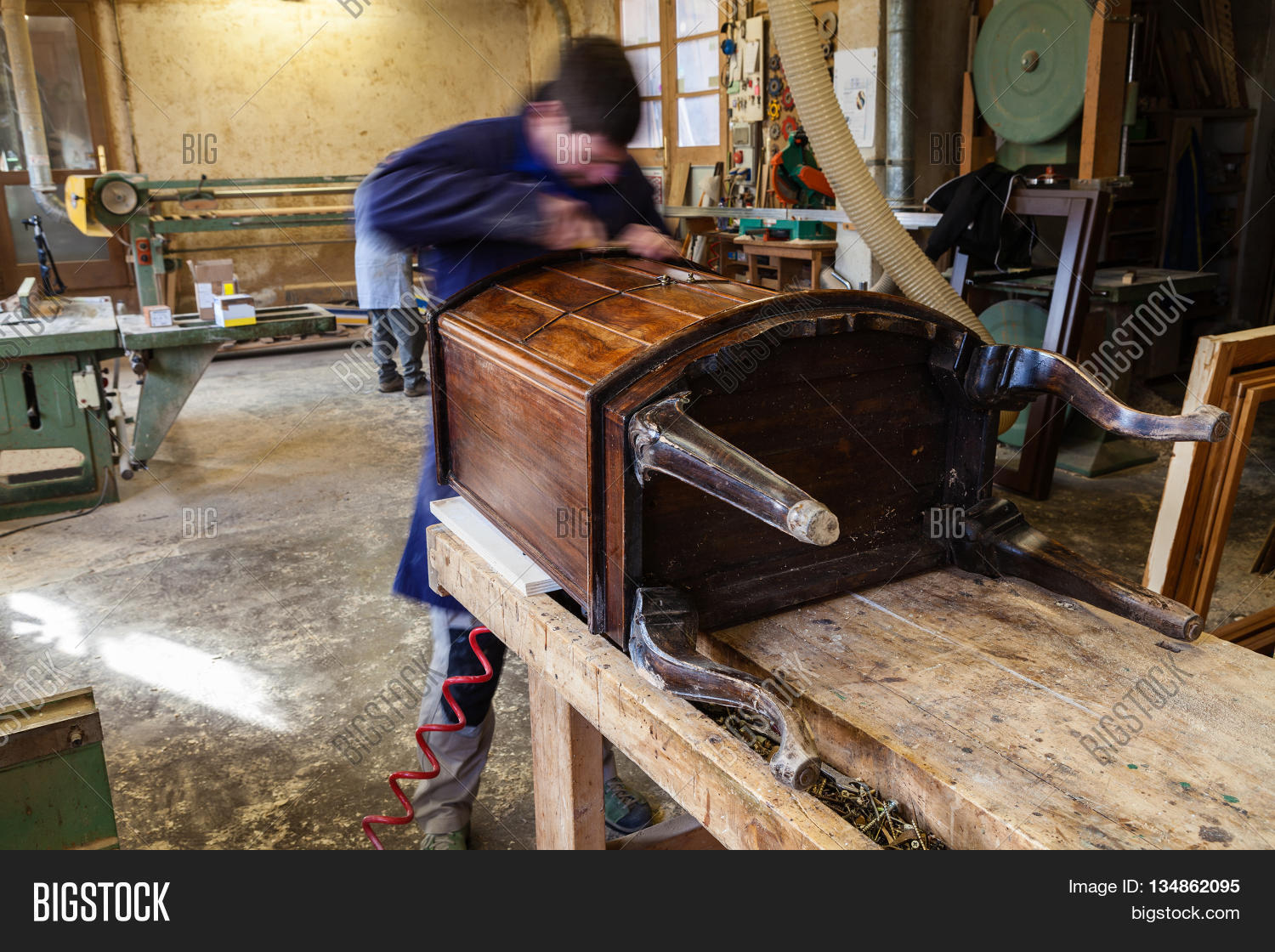 Carpenter Restoring Image & Photo (Free Trial) | Bigstock