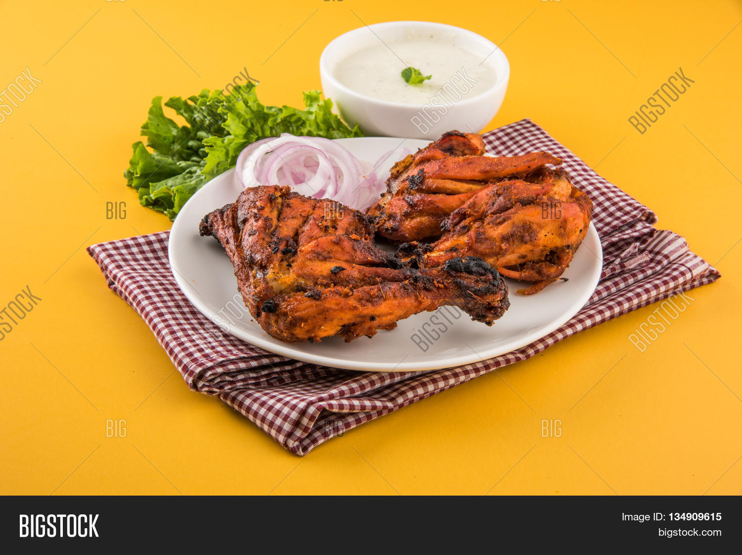 Tandoori Chicken Leg, Image & Photo (Free Trial) | Bigstock