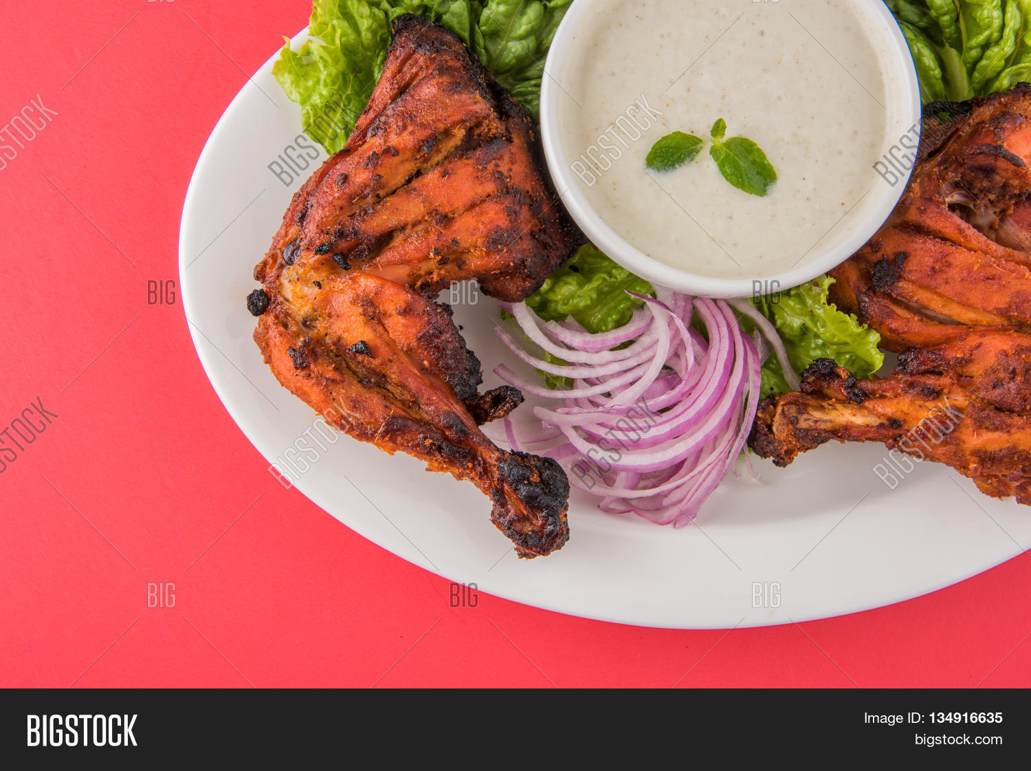 Tandoori Chicken Leg, Image & Photo (Free Trial) | Bigstock