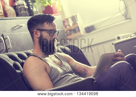 Male Model Sitting On Image & Photo (Free Trial) | Bigstock