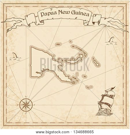 Papua New Guinea Old Vector & Photo (Free Trial) | Bigstock