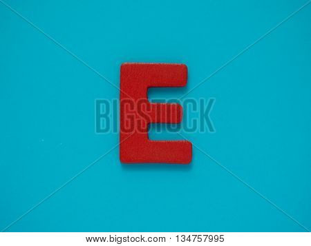 Capital Letter E. Red Image & Photo (Free Trial) | Bigstock