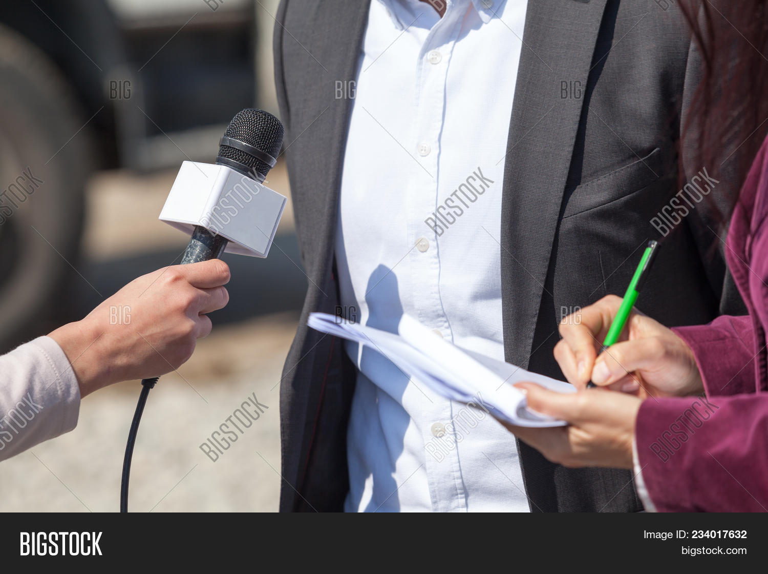 Media Interview. Press Image & Photo (Free Trial) | Bigstock