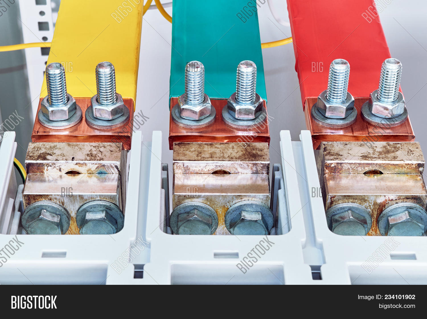 Electric Busbars Image & Photo (Free Trial) | Bigstock