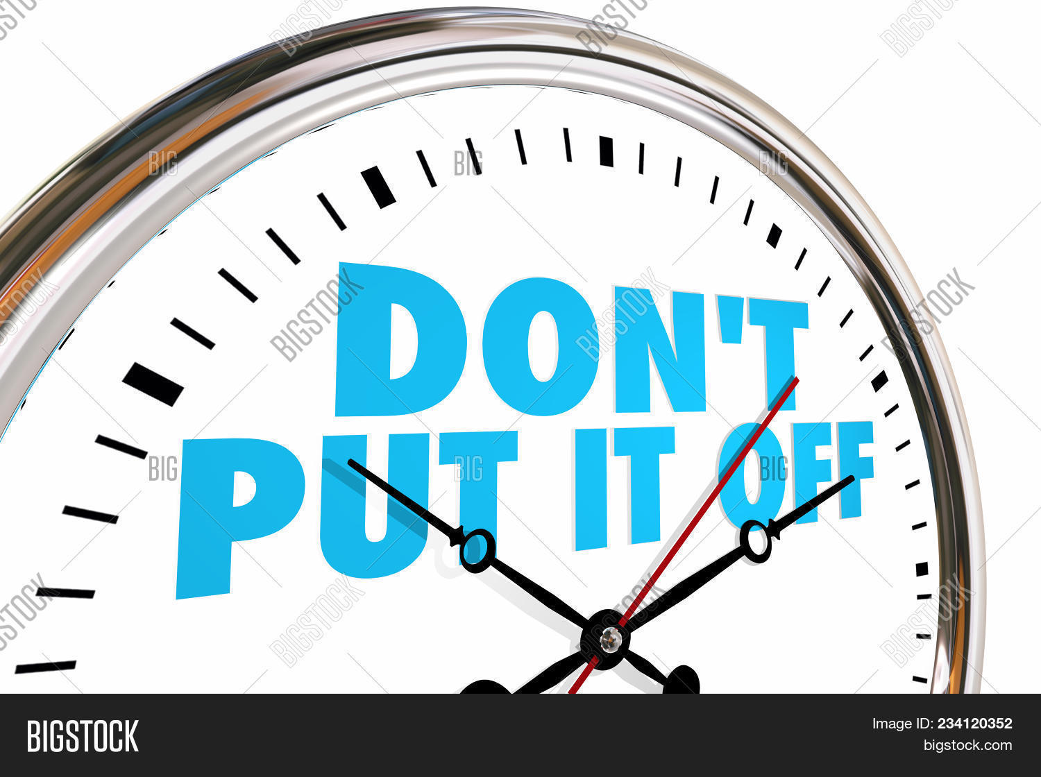 Dont Put Off Image & Photo (Free Trial) | Bigstock