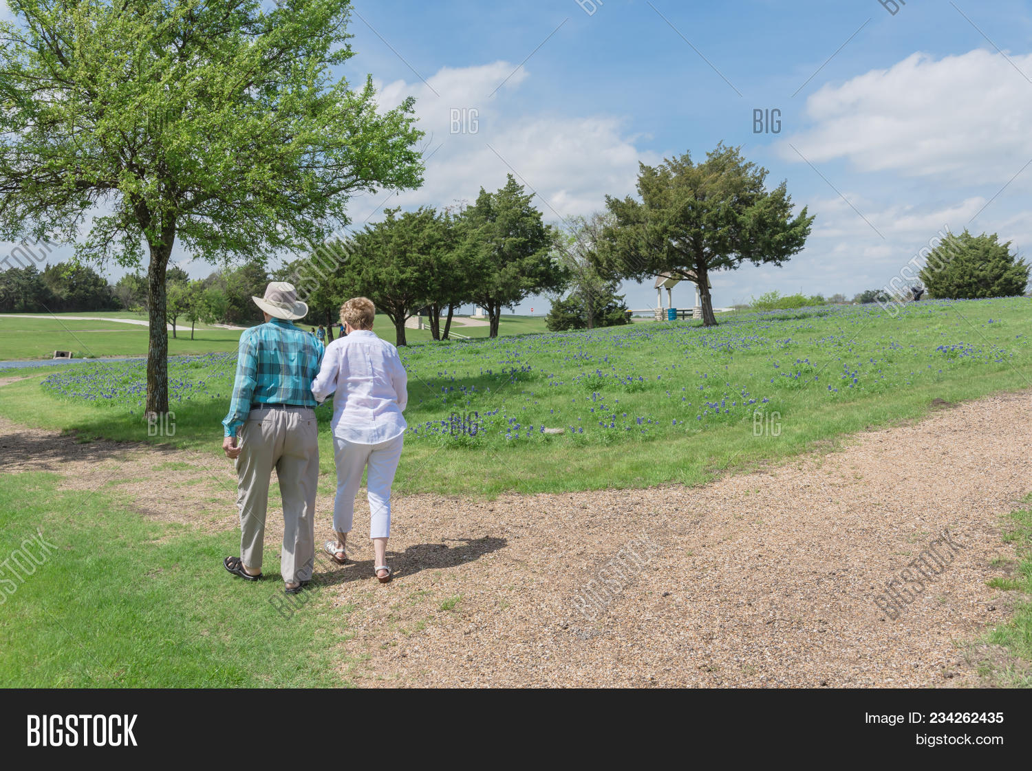 Rear View Happy Senior Image & Photo (Free Trial) | Bigstock