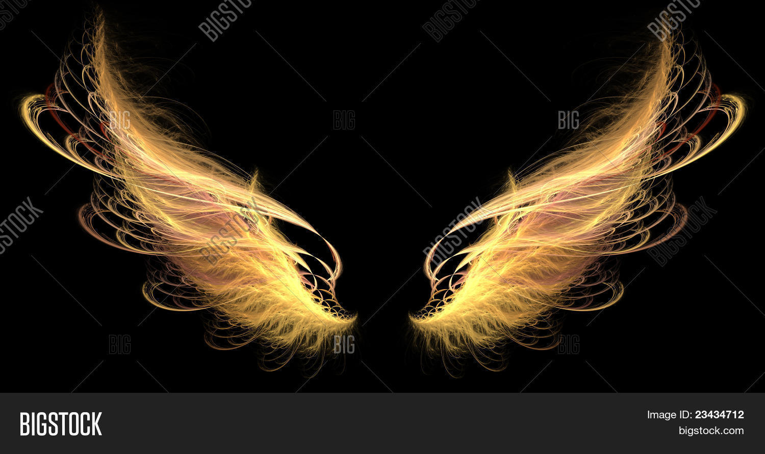 Wings (fire, Demon) Image & Photo (Free Trial) | Bigstock