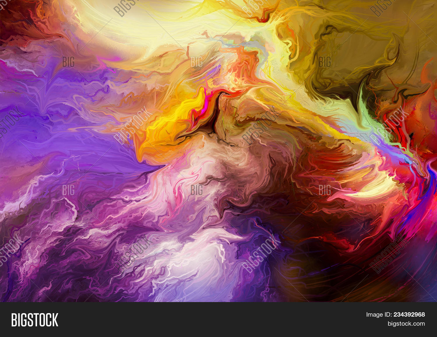 Abstract Colorful Oil Image & Photo (Free Trial) | Bigstock