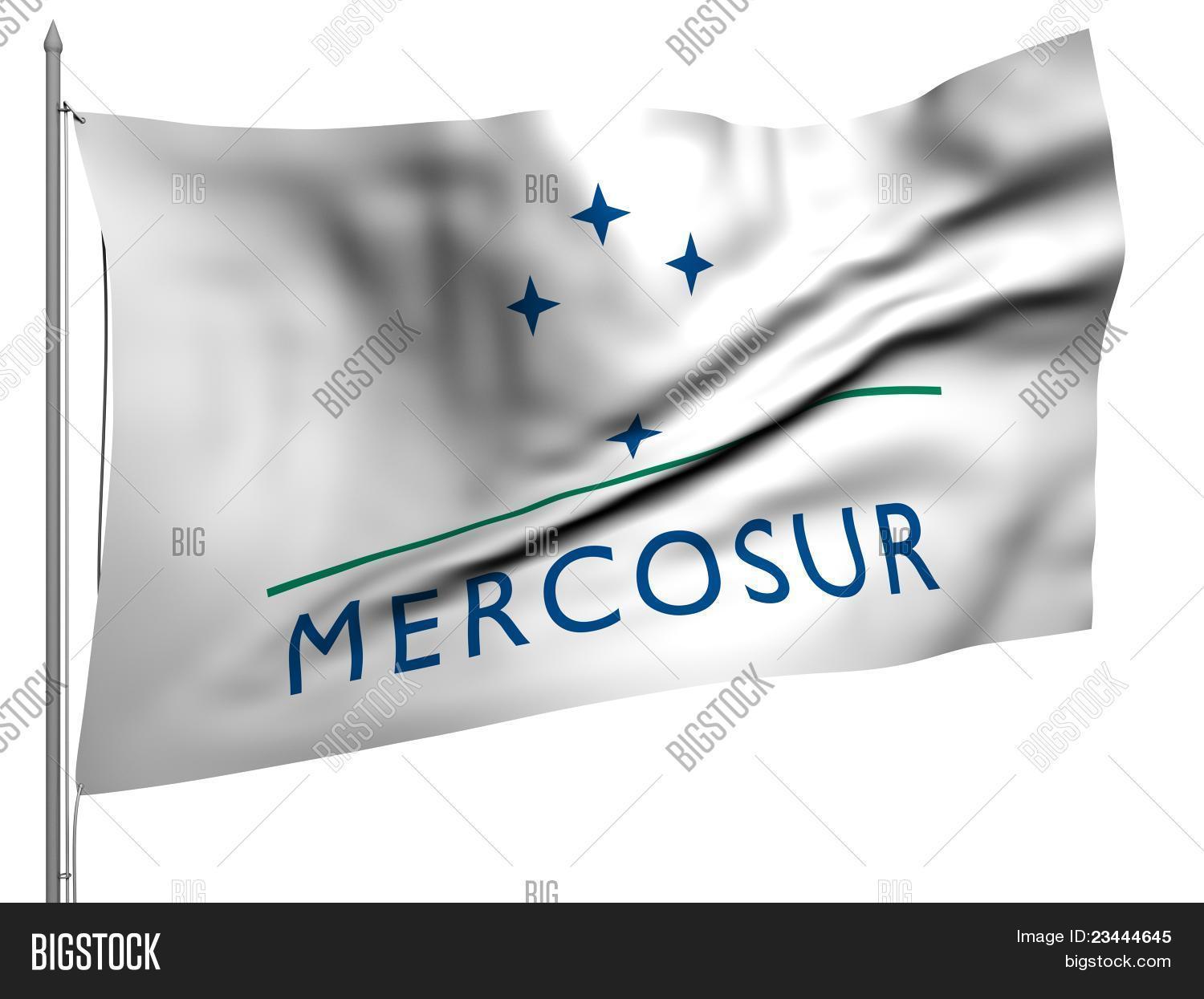 Flying Flag Mercosur Image & Photo (Free Trial) | Bigstock