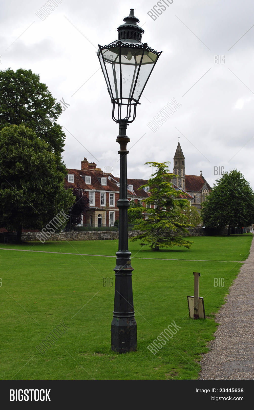 Old Bent Lamp Post Image & Photo (Free Trial) | Bigstock