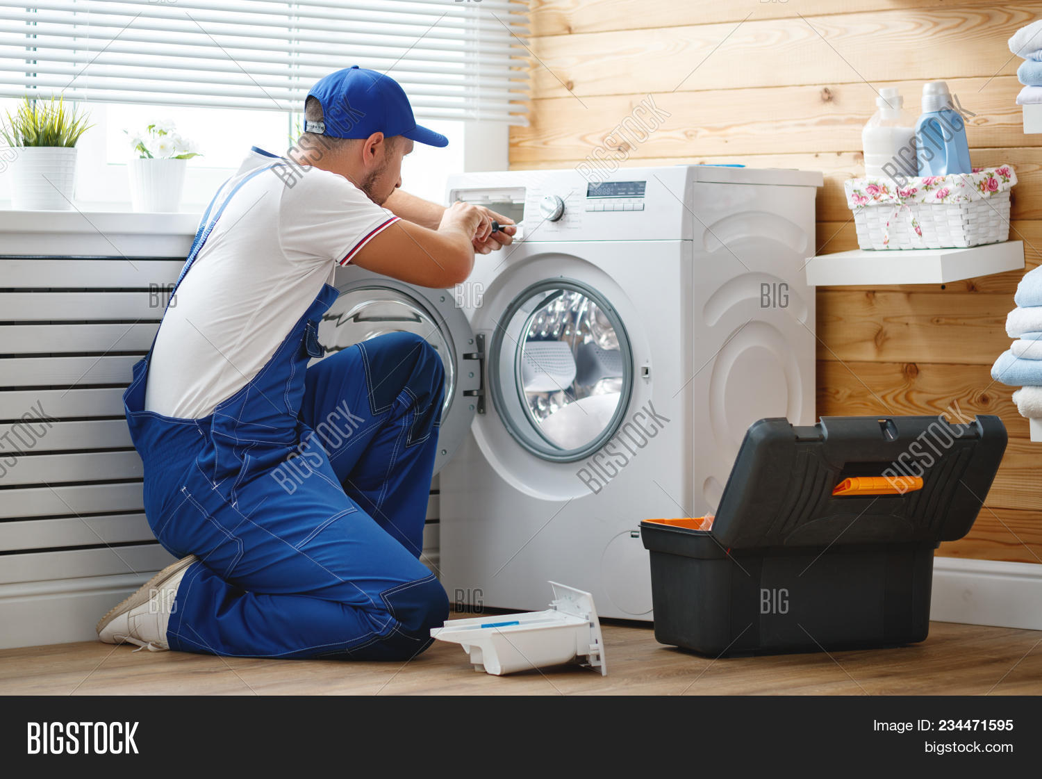 Working Man Plumber Image & Photo (Free Trial) | Bigstock