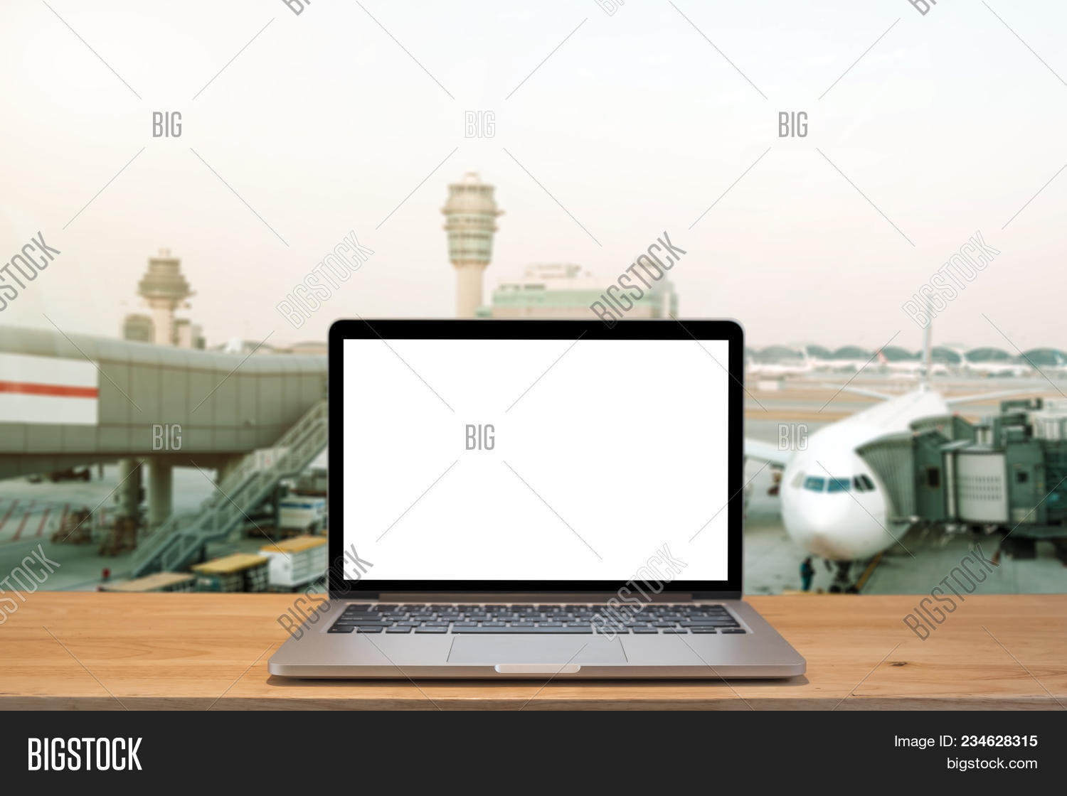 Laptop Blank Screen Image & Photo (Free Trial) | Bigstock