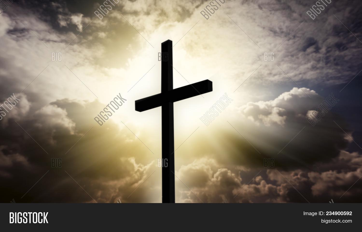 Light Christ Crucifix Image & Photo (Free Trial) | Bigstock