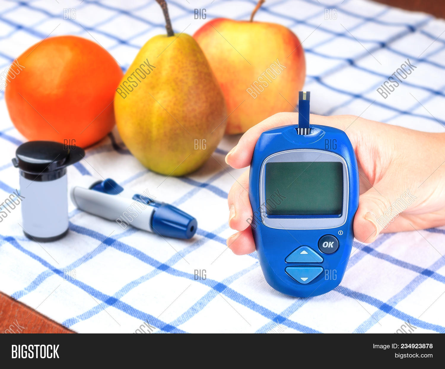 Diabetes Checking Image & Photo (Free Trial) | Bigstock