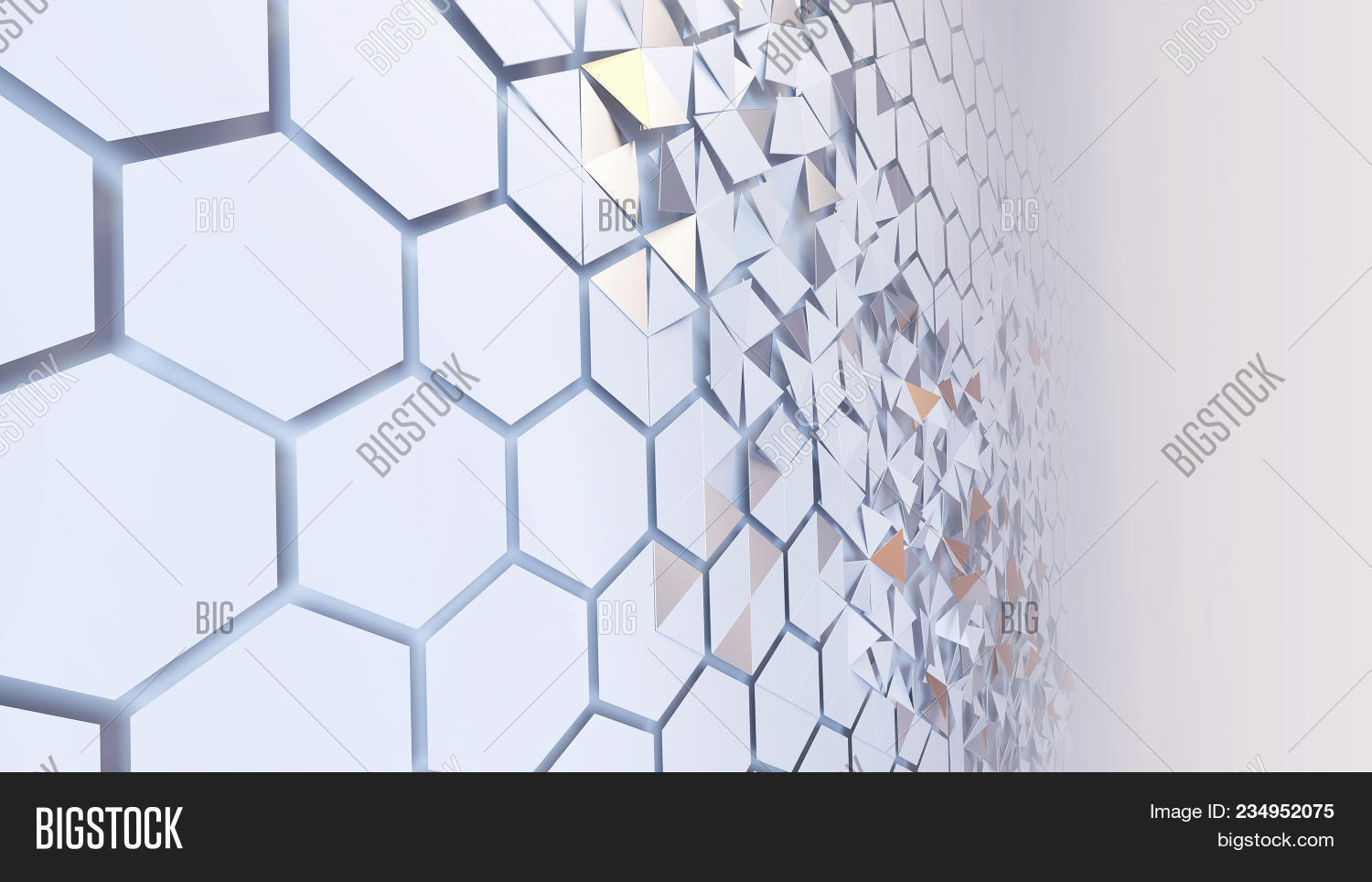 Scattered Hexagon Image & Photo (Free Trial) | Bigstock