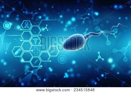 Human Sperm Cell Image & Photo (Free Trial) | Bigstock