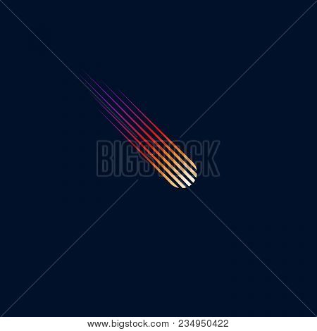 Comet Logo. Meteor Vector & Photo (Free Trial) | Bigstock