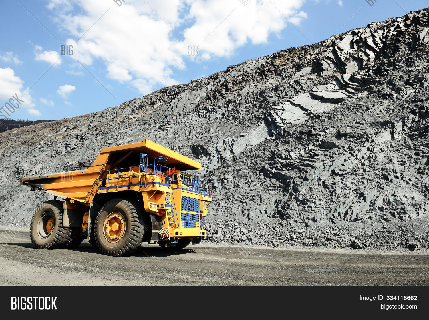 Quarry Truck Carries Image & Photo (Free Trial) | Bigstock