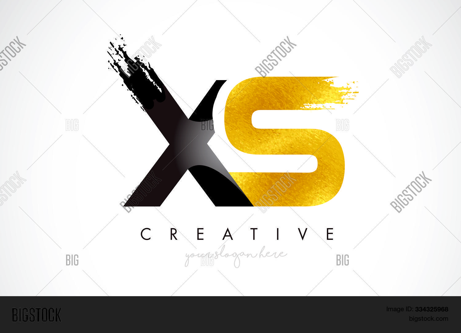 Xs Letter Design Vector & Photo (Free Trial) | Bigstock