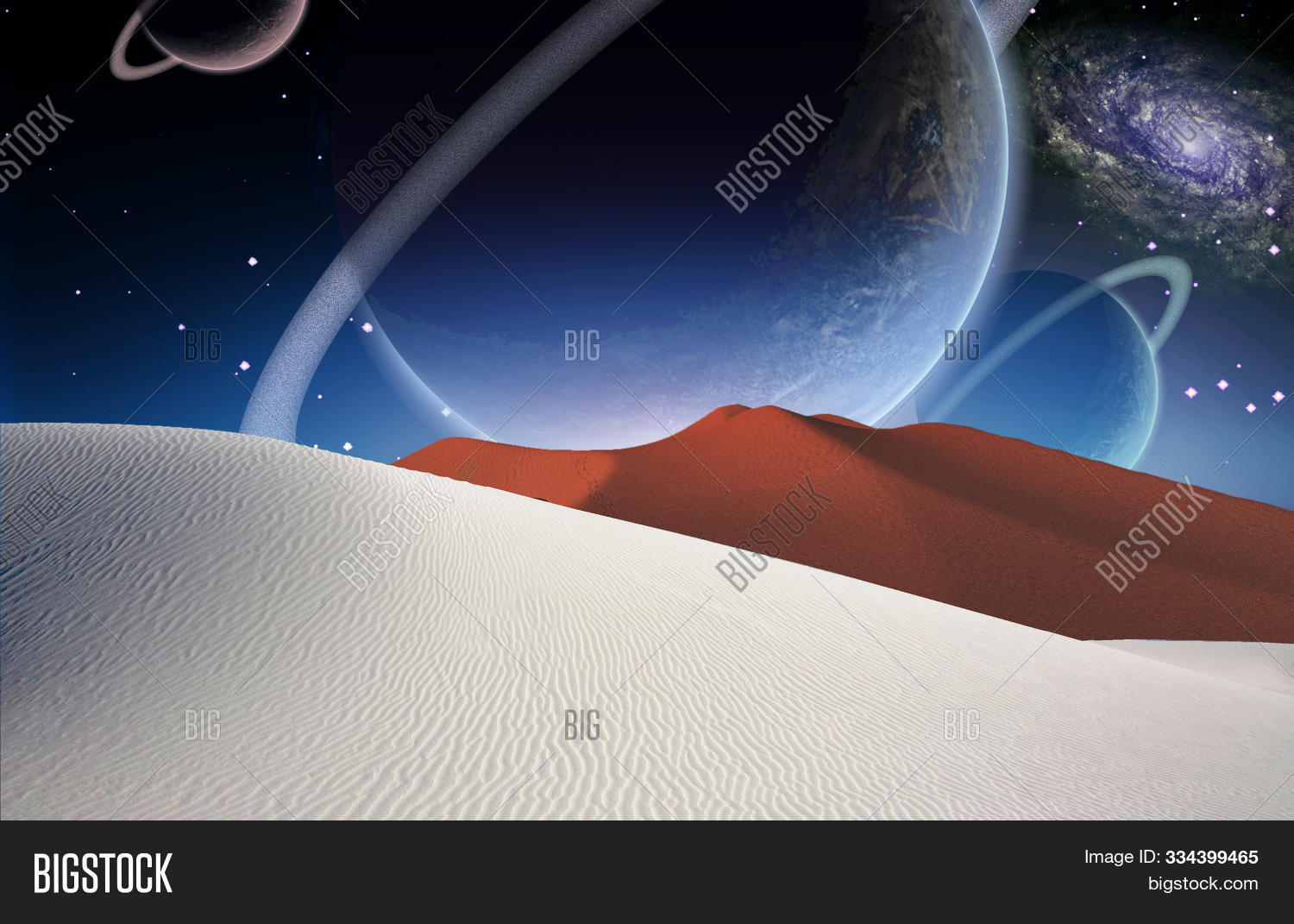 Surreal Alien Desert. Image & Photo (Free Trial) | Bigstock