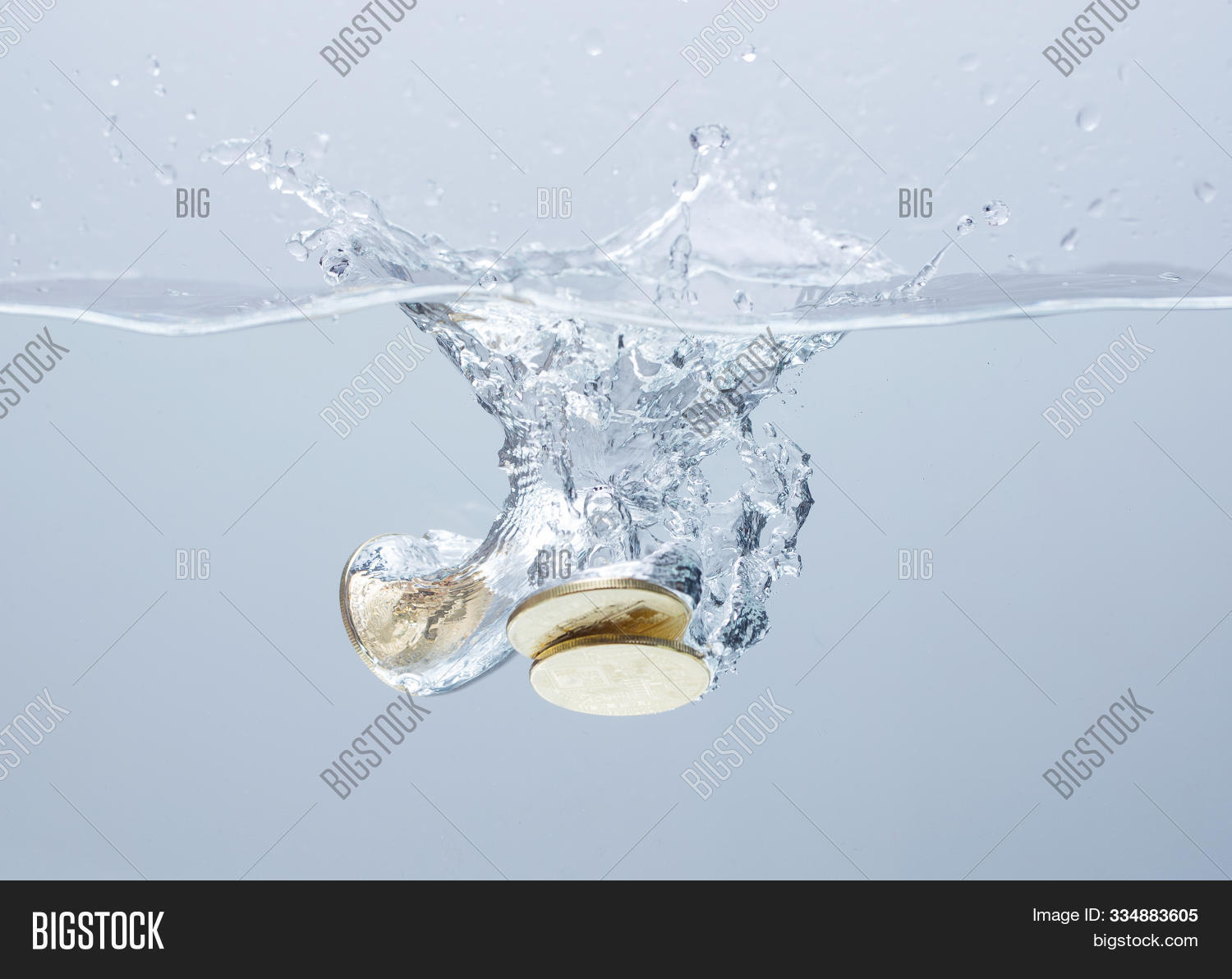 Gold Coins Dropped Image & Photo (Free Trial) | Bigstock