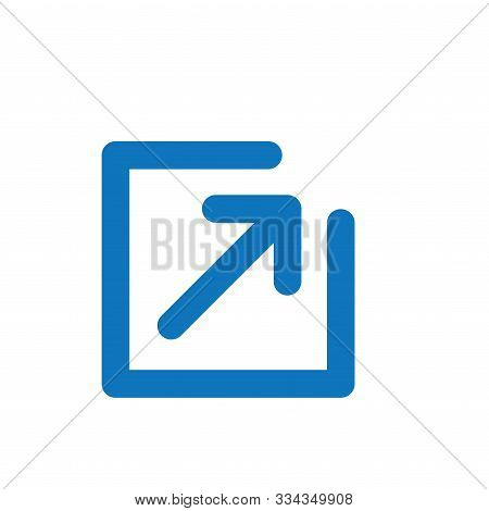 External Link Icon - Vector & Photo (Free Trial) | Bigstock