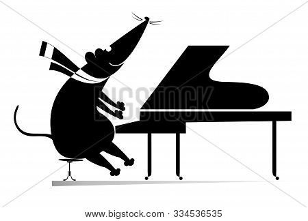 Pianist Rat Mouse Image & Photo (Free Trial) | Bigstock