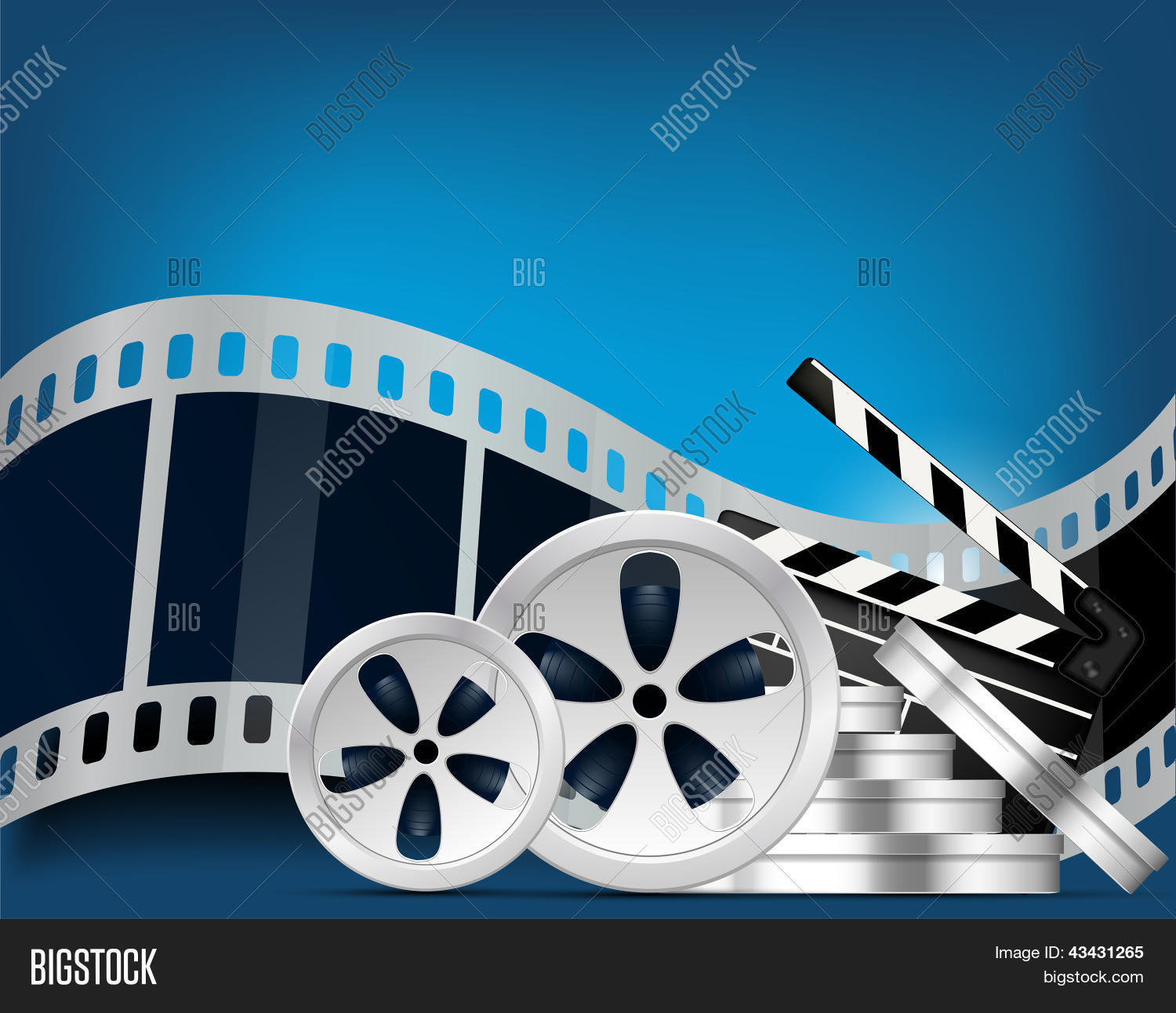 Cinema Background Vector & Photo (Free Trial) | Bigstock