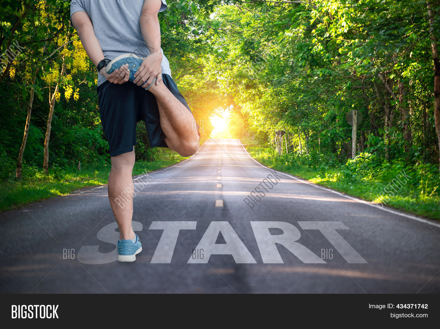 Start Straight Concept Image & Photo (Free Trial) | Bigstock