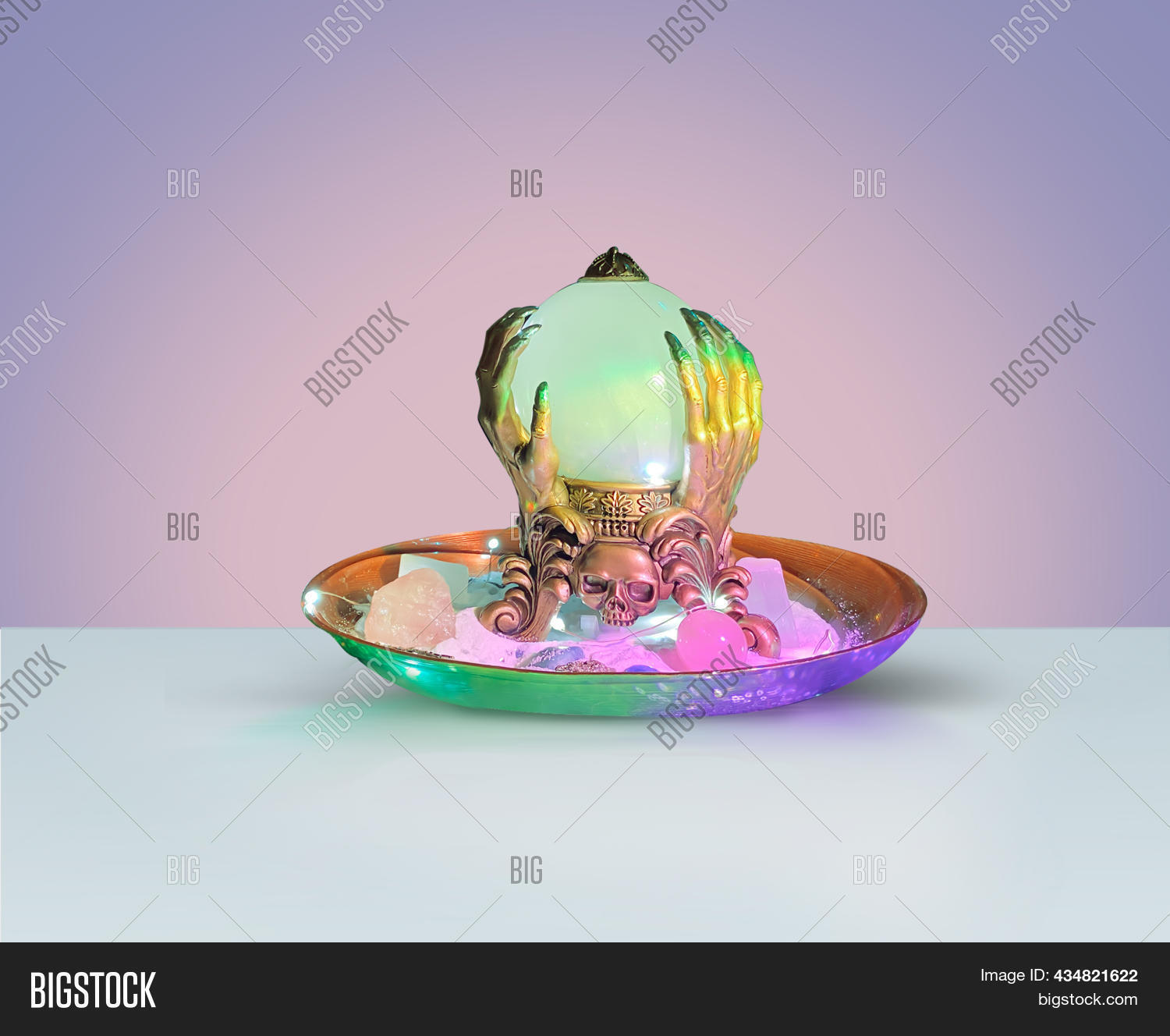 Antique Crystal Ball Image & Photo (Free Trial) | Bigstock