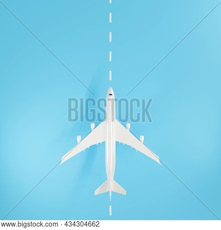 Top View Airplane Image & Photo (Free Trial) | Bigstock
