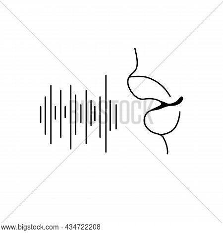 Simple Speech Icon Vector & Photo (Free Trial) | Bigstock