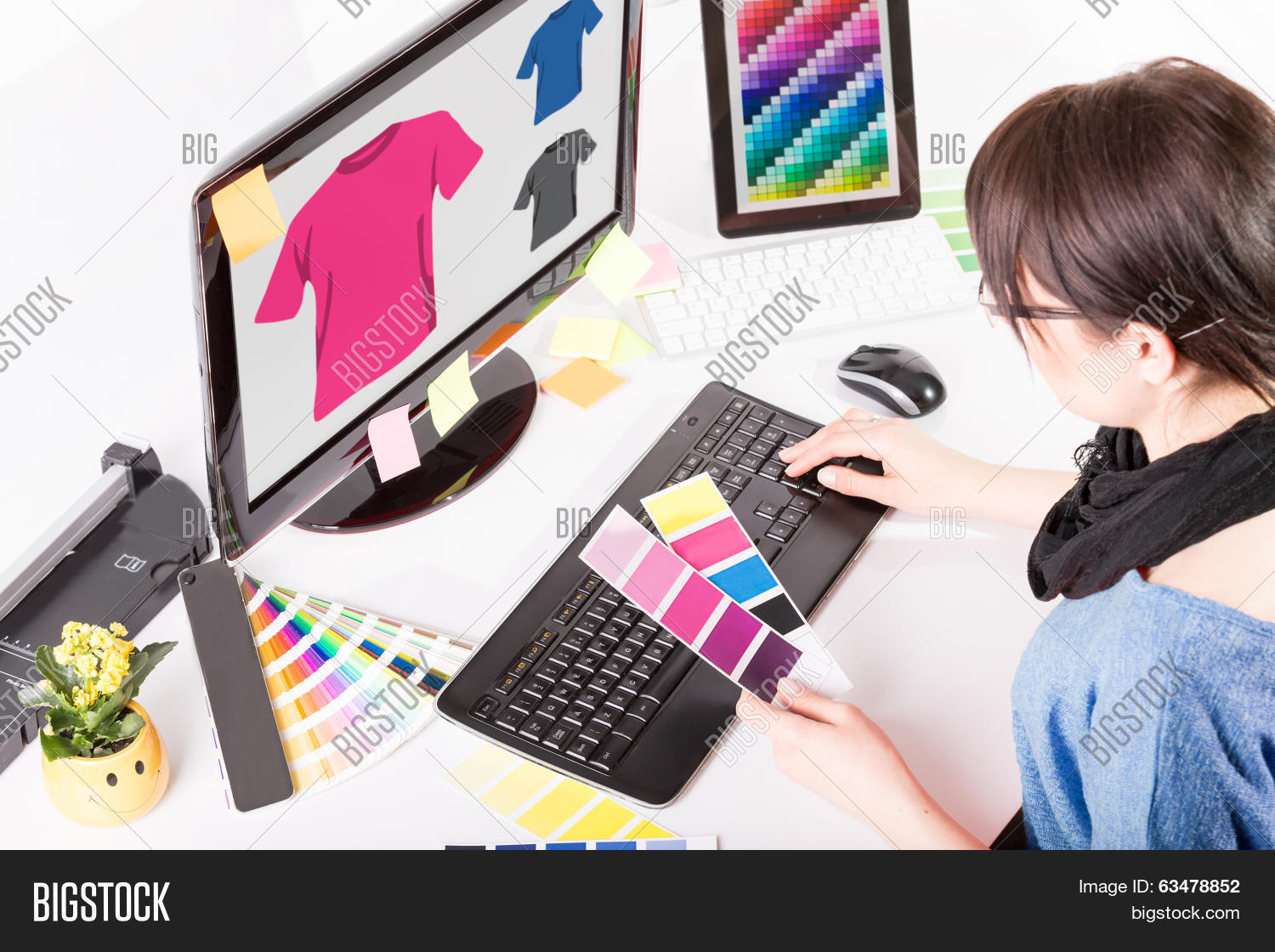 Graphic Designer Work Image & Photo (Free Trial) | Bigstock