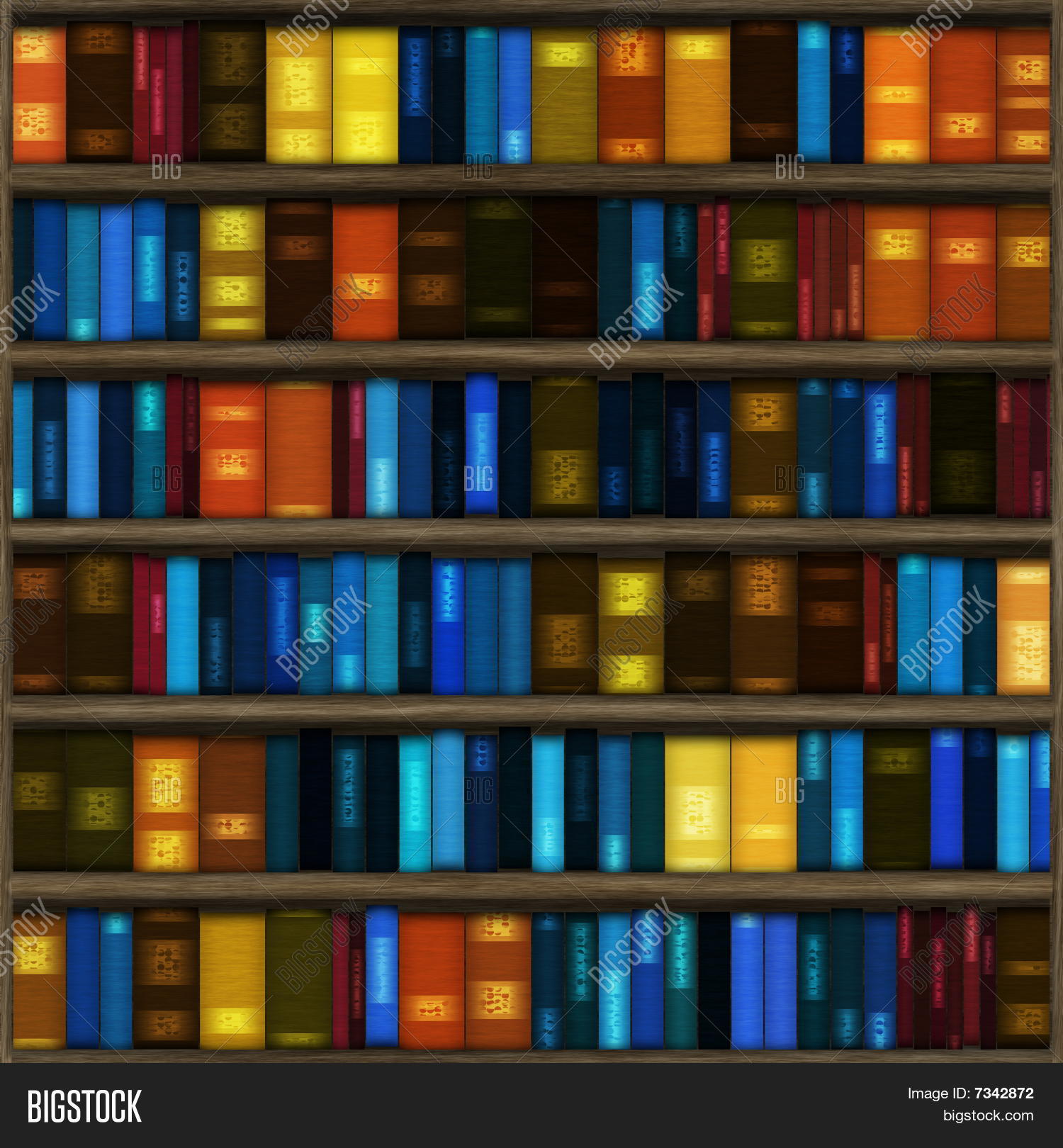 Seamless Book Shelf Image & Photo (Free Trial) | Bigstock