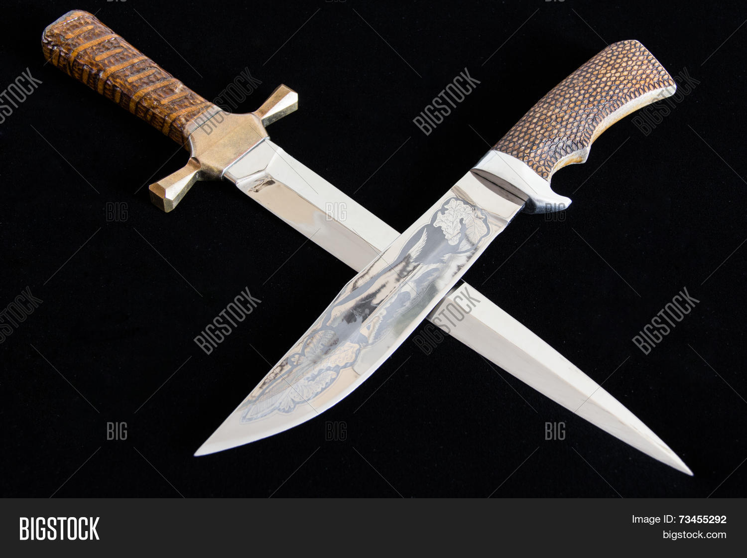 Cold Weapon On Black Image & Photo (Free Trial) | Bigstock