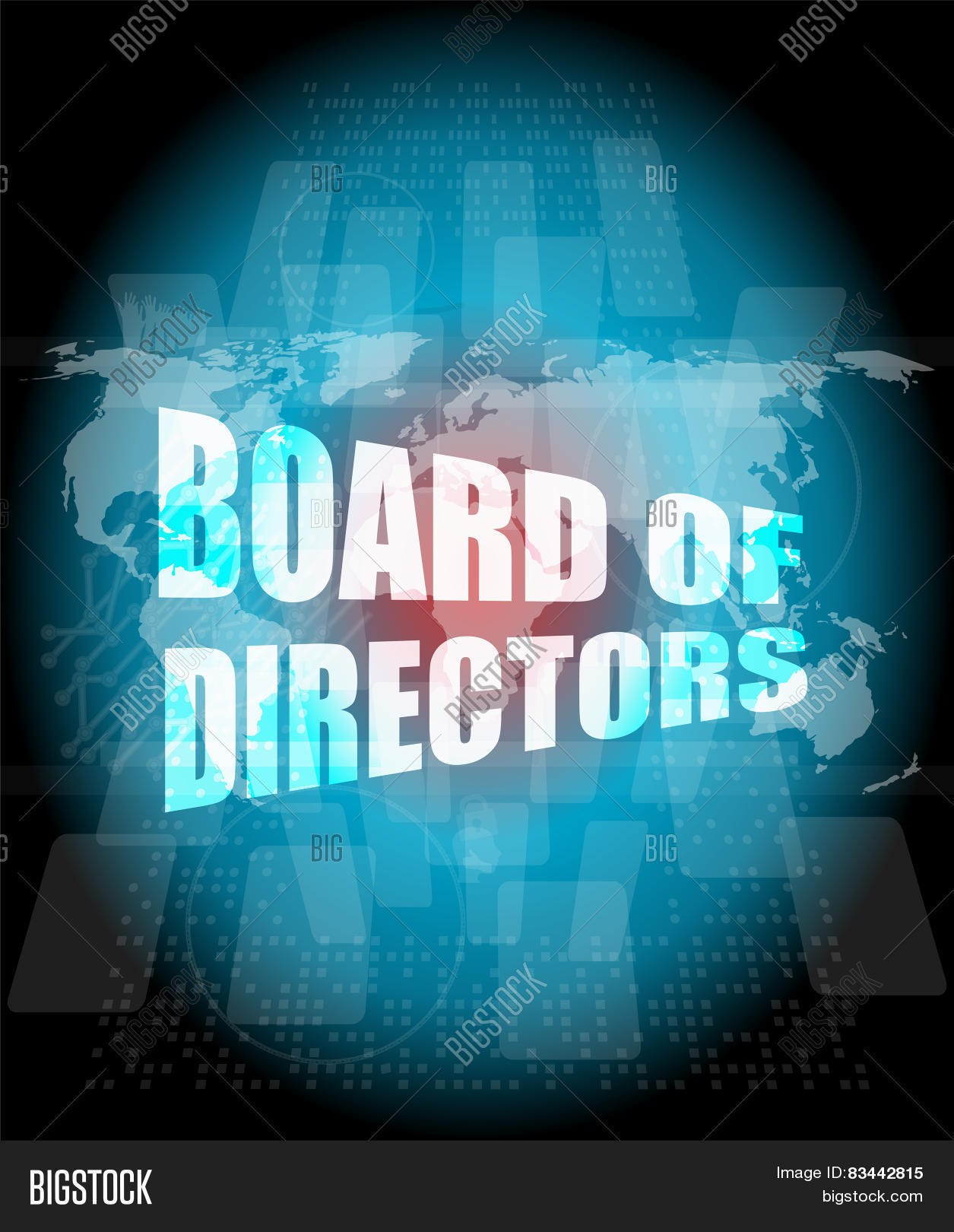 Board Directors Words Image & Photo (Free Trial) | Bigstock
