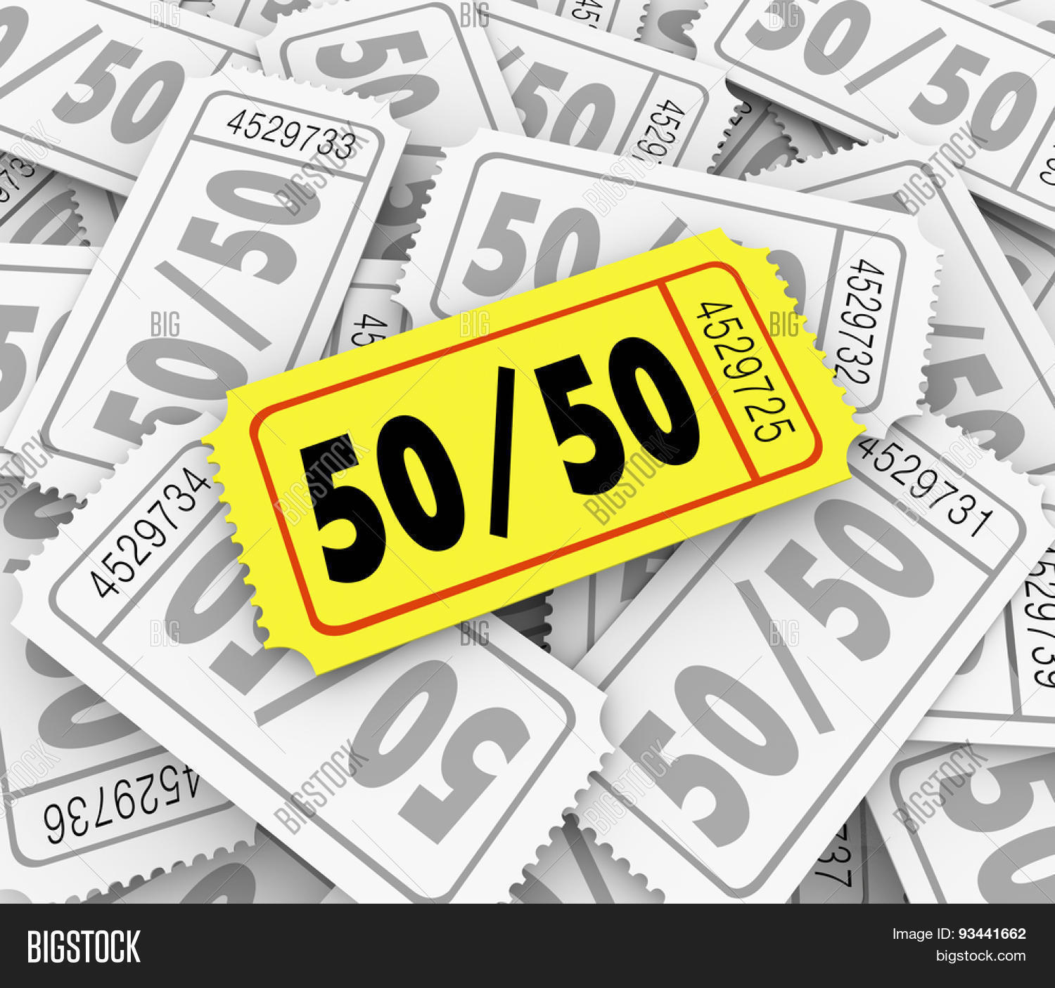 50-Fifty Word Numbers Image & Photo (Free Trial) | Bigstock