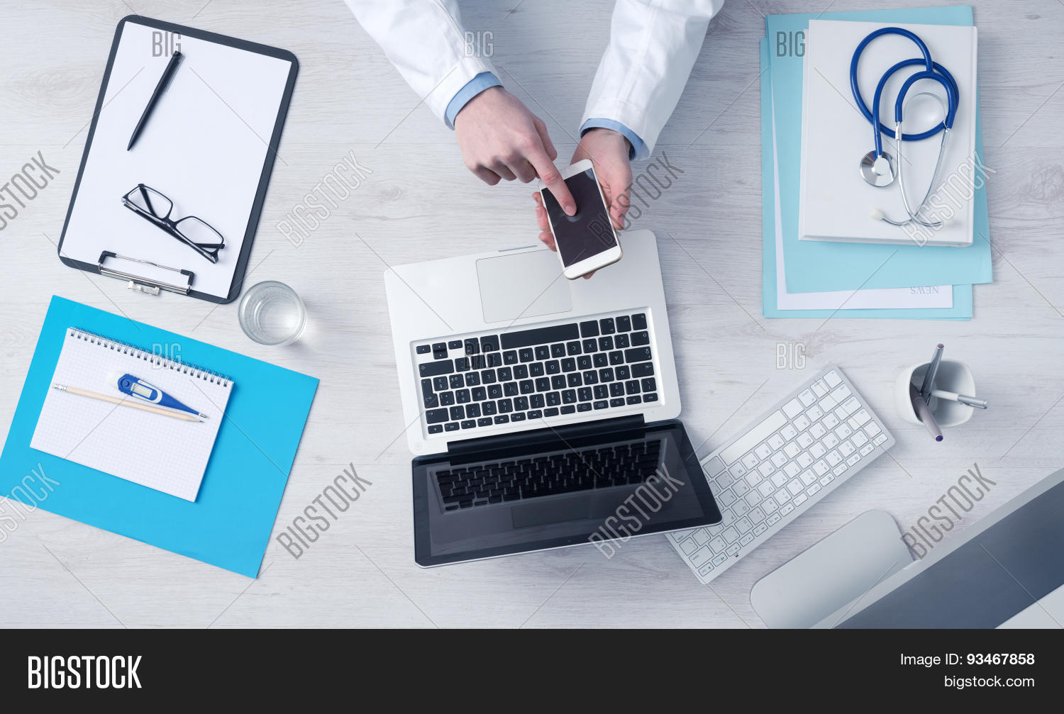 Doctor Working Office Image & Photo (Free Trial) | Bigstock