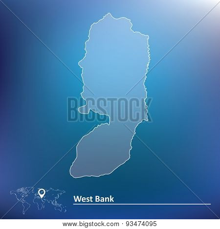 Map West Bank - Vector & Photo (Free Trial) | Bigstock