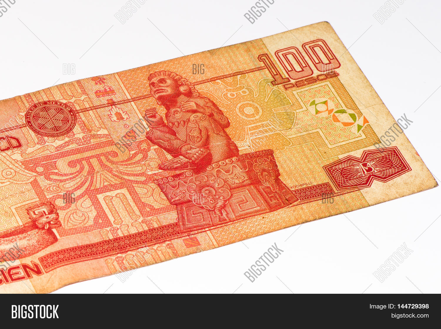 100 Mexican Pesos Bank Image & Photo (Free Trial) | Bigstock