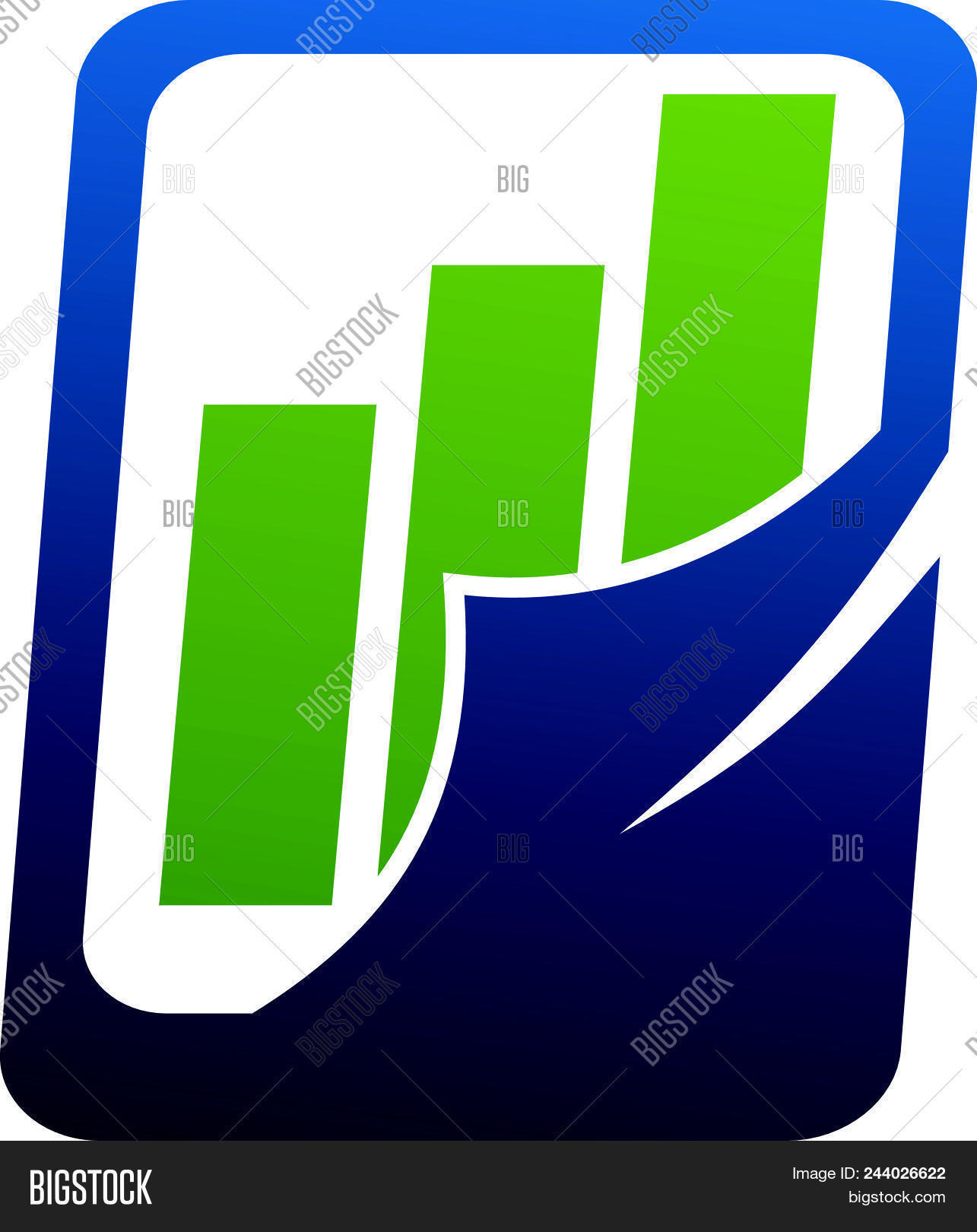 Business Report Logo Vector & Photo (Free Trial) | Bigstock