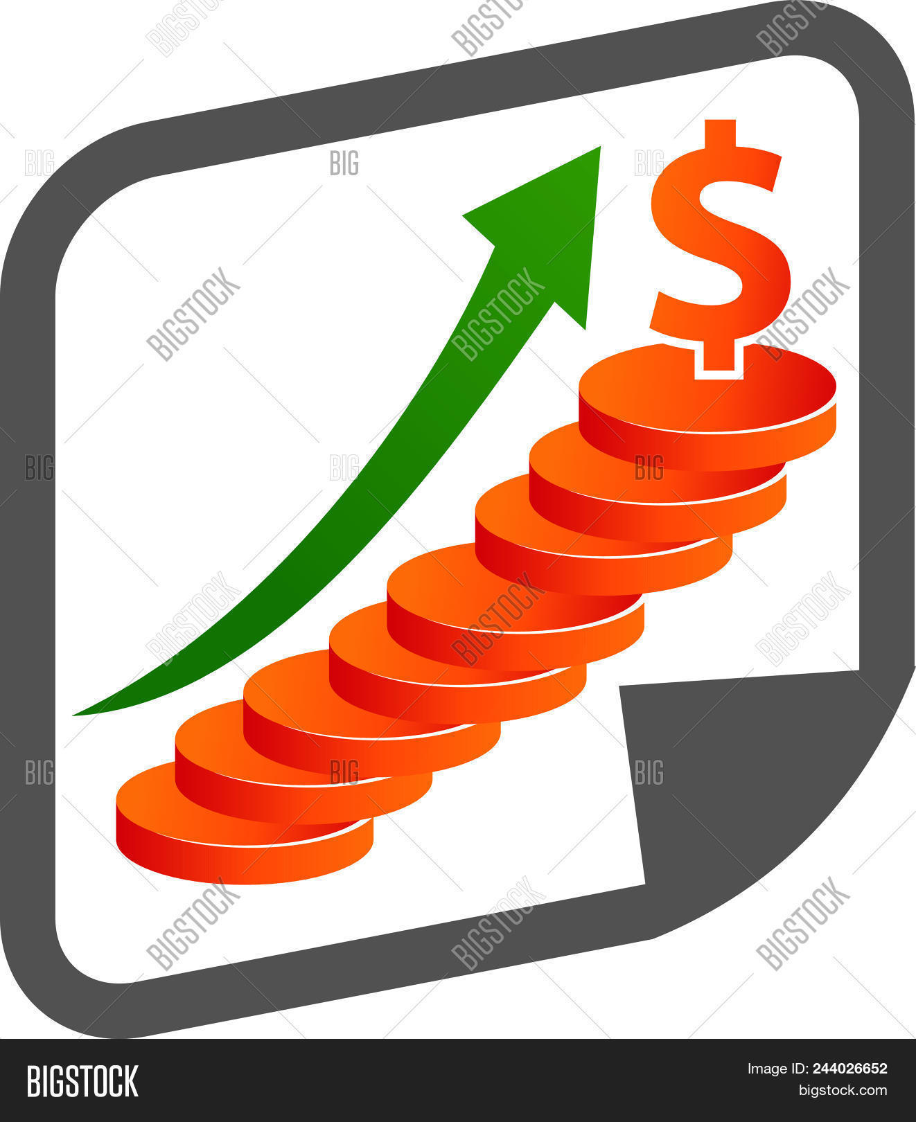 Business Report Logo Vector & Photo (Free Trial) | Bigstock